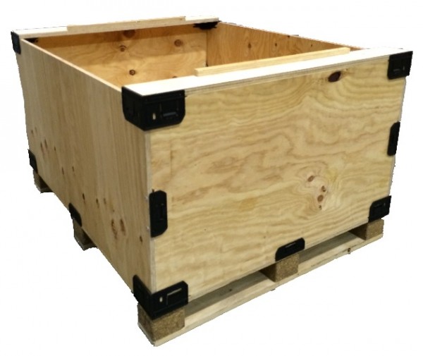 Cajas de madera apilables y automontables en menos de 1 minuto - Abc Pack
