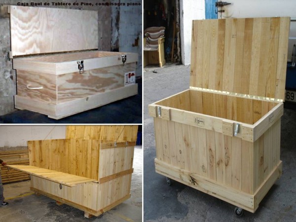 Cajas de madera desmontables - Abc Pack
