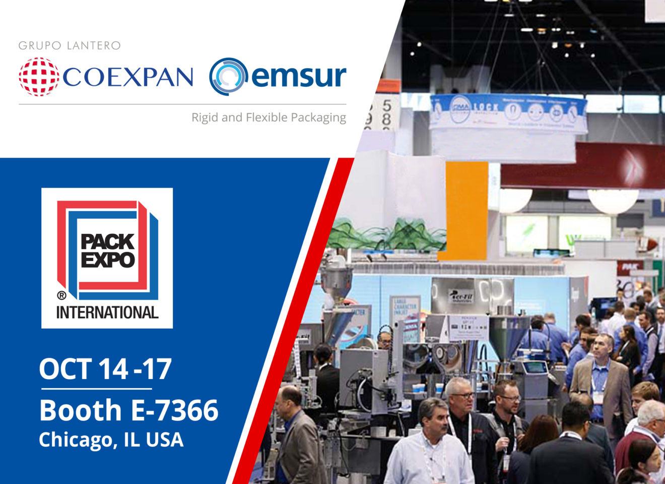 COEXPAN y EMSUR exhibirán en Pack Expo - Abc Pack